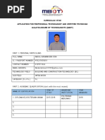 MBOT PROFESSIONAL CURRICULUM VITAE v1 (TS) | PDF