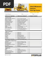Motor Grader Safety & Maintenance Checklist | PDF | Engines | Vehicle ...