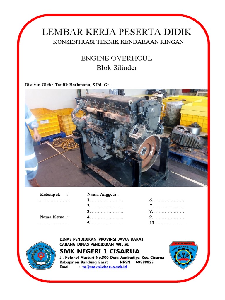 LKPD Engine OH Blok 2 | PDF
