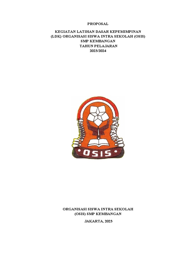 Proposal - Ldks 2023 Baru | PDF