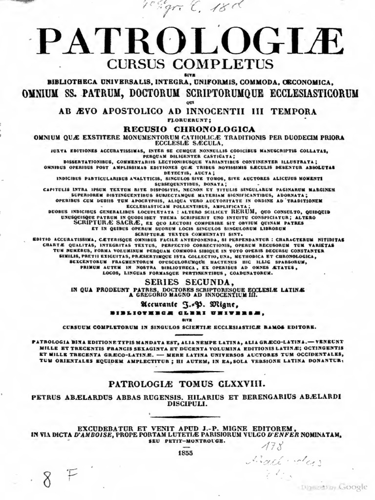 Abelard Ethica en Sic Et Non in Opera 1 | PDF