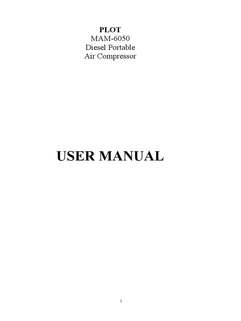 Plot Mam-6050 User Manual | PDF