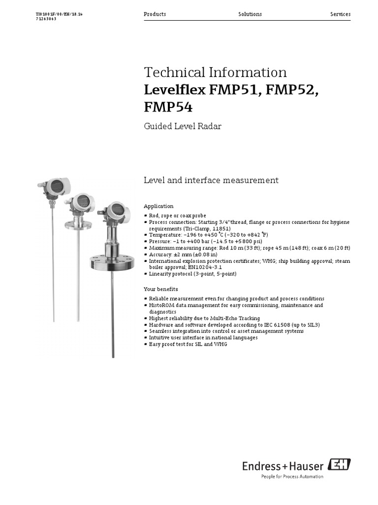 2020-05-28 12-30 Copy of Catalog Guided Radar FMP51 | PDF | Direct ...