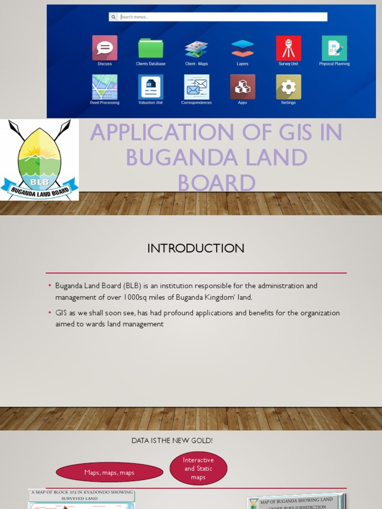 GIS Applications in Buganda Land Board | PDF | Geographic Information ...