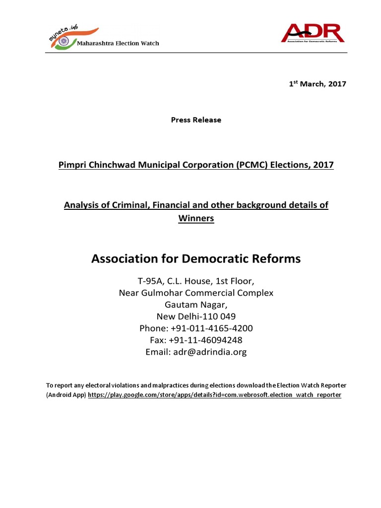 PCMC Winners Report | PDF | Criminal Justice | Crime & Violence