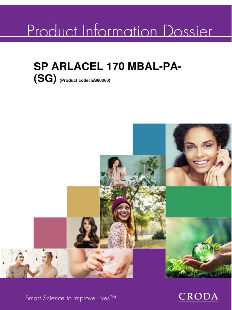 SP ARLACEL 170 MBAL PA (SG) - ES80360 - Product Information Dossier ...