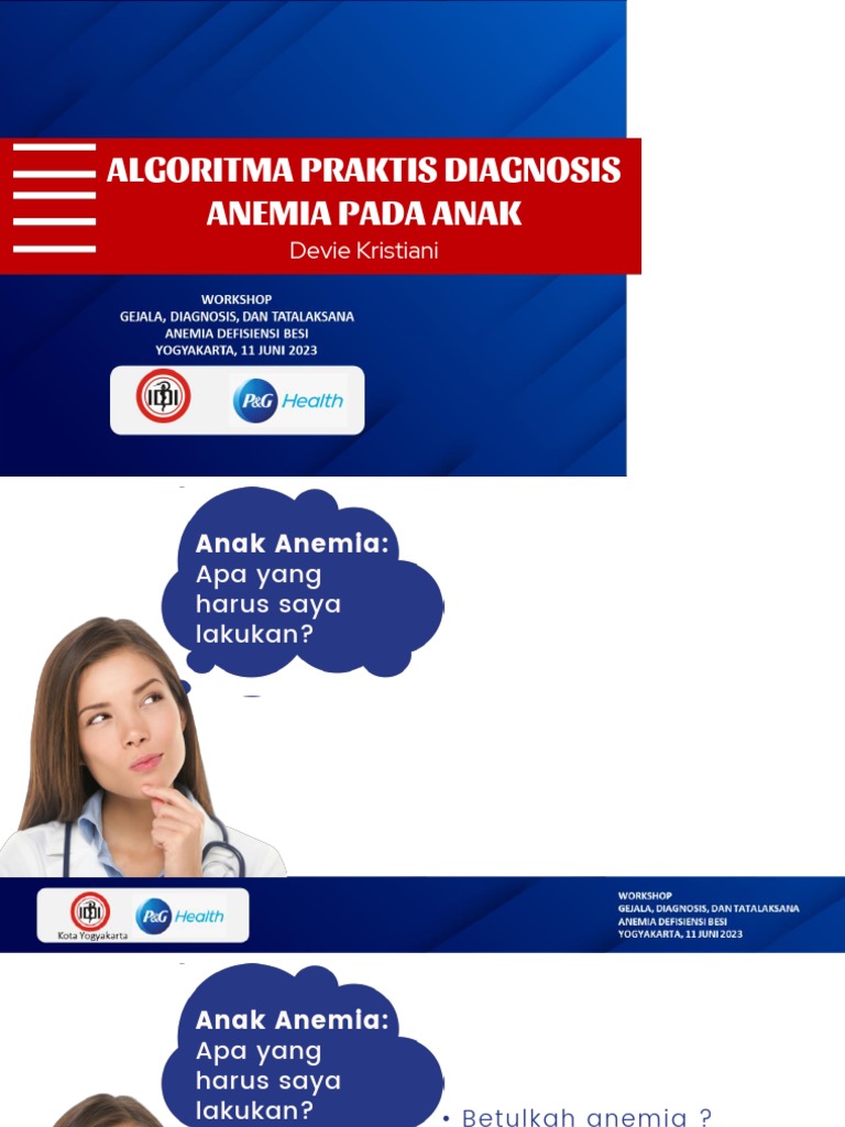 Algoritma Diagnosis Anemia Anak | PDF