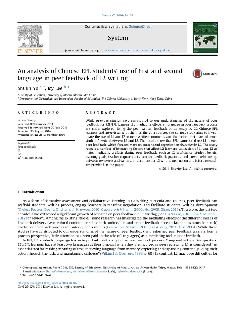 Reading Research Paper | PDF | Second Language | English As A Second Or ...