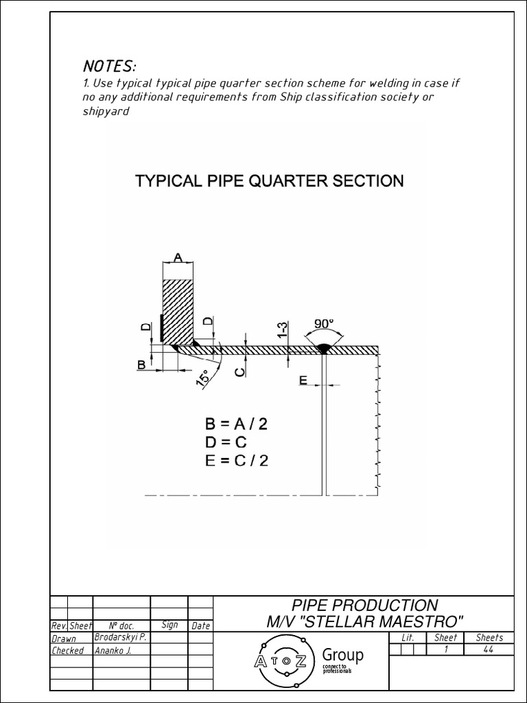 Pipe Production DRW | PDF | Pipe (Fluid Conveyance) | Materials