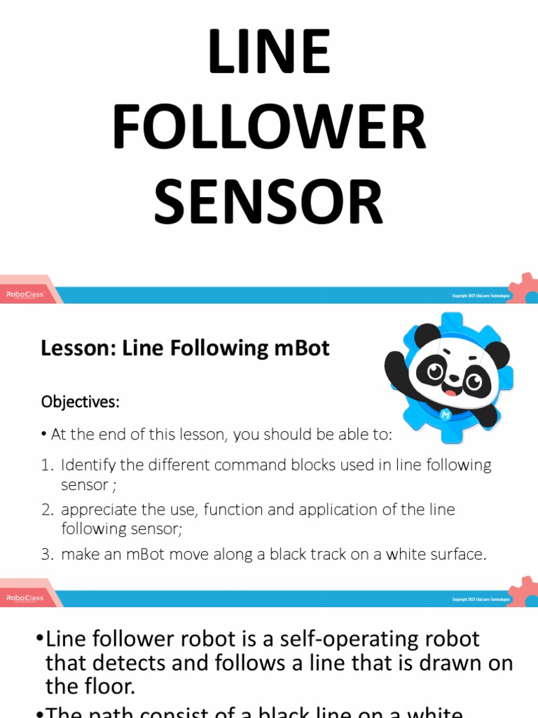 mBot Line Following Sensor Guide | PDF | Home & Garden | Computers