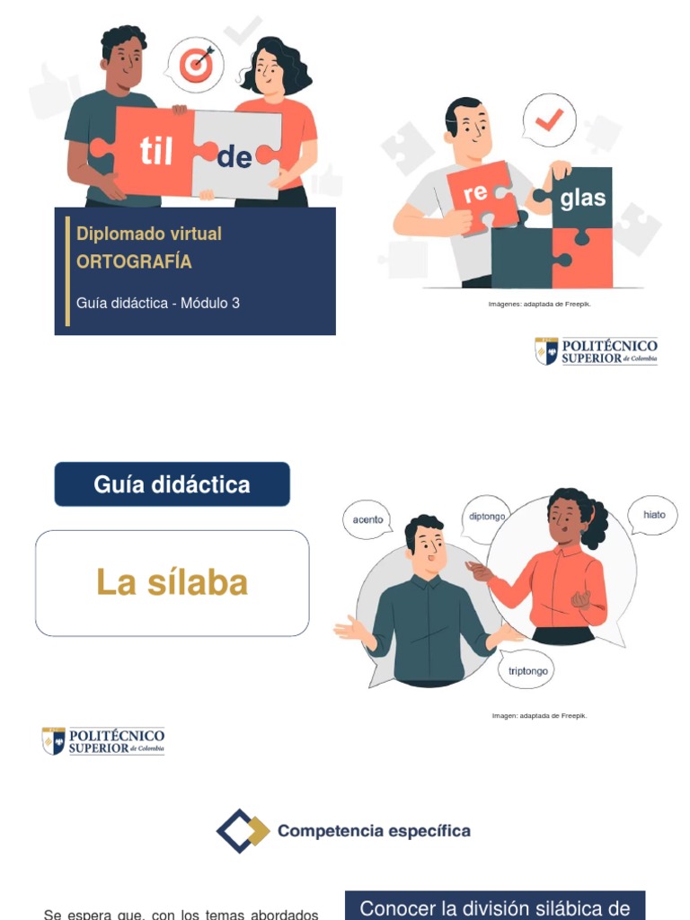 GD3 - La Sílaba | PDF | Relaciones sintácticas | Lingüística