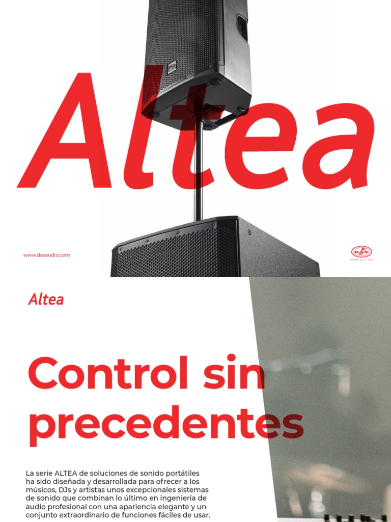 Cat Altea 05 Es | PDF | Altoparlante | Electrónica