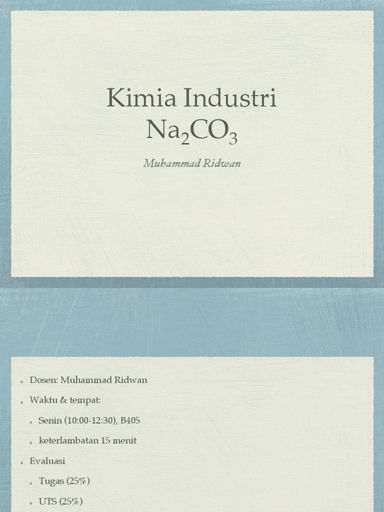 Na 2 CO3 | PDF