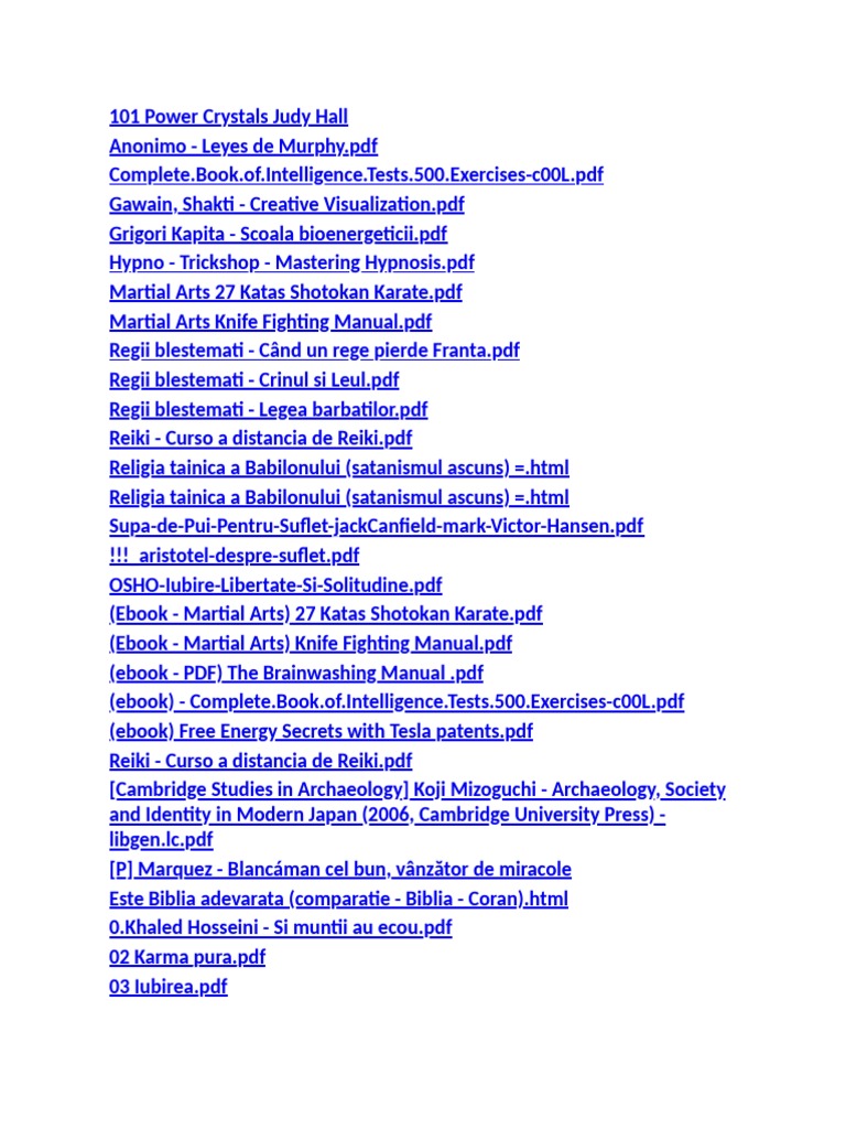 Toate Cartile 2013-23 Decembrie 2022.excel | PDF