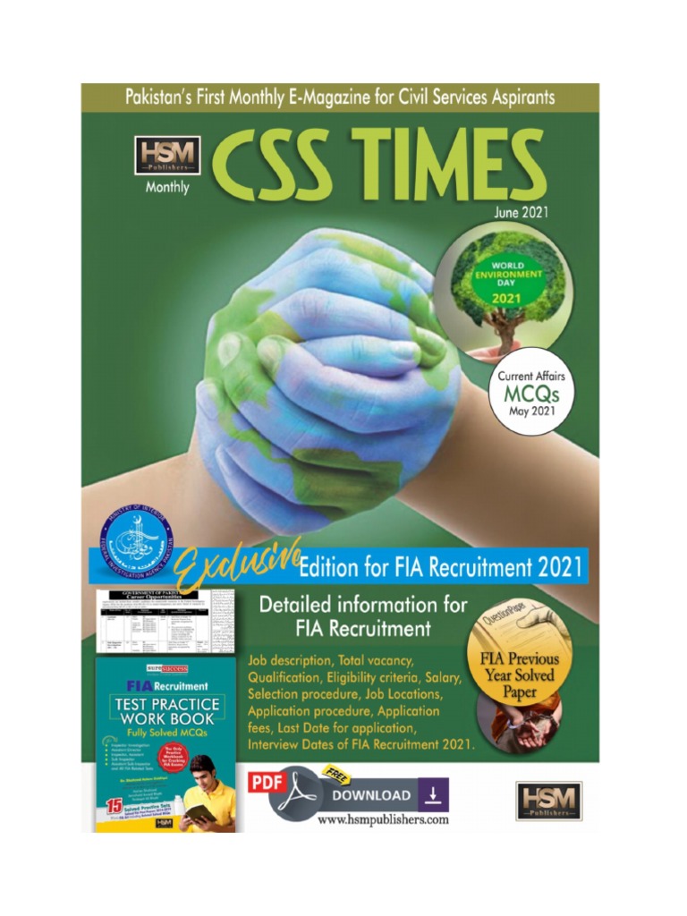 Css Times E-Megazine June 2021 | PDF