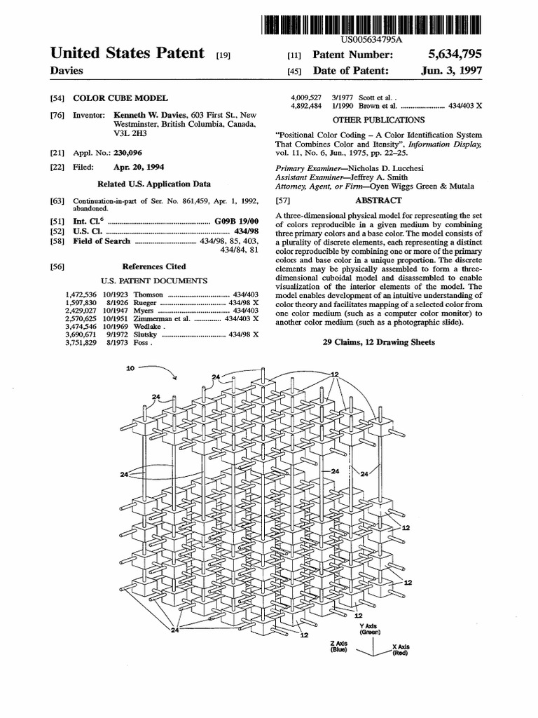 3D Color Cube for Color Theory | PDF | Rgb Color Model | Color