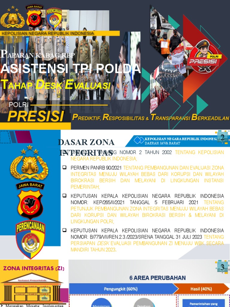 Paparan Asistensi Zi Menuju WBK (Tahap Desk Evaluasi) | PDF