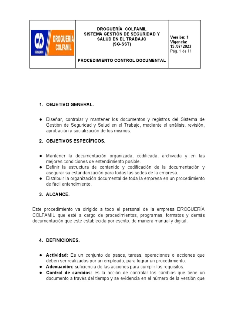 Gestión Documental en SG-SST | PDF | Business | Gestión de registros