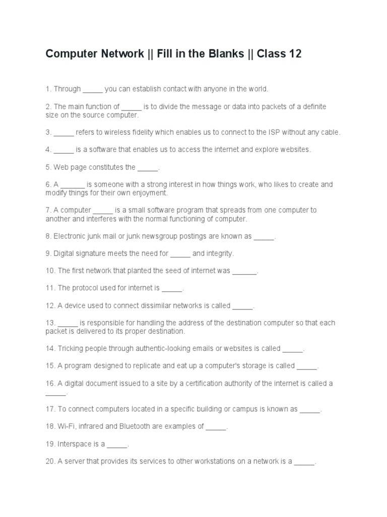 Computer Network Pdf Computer Network Network Topology