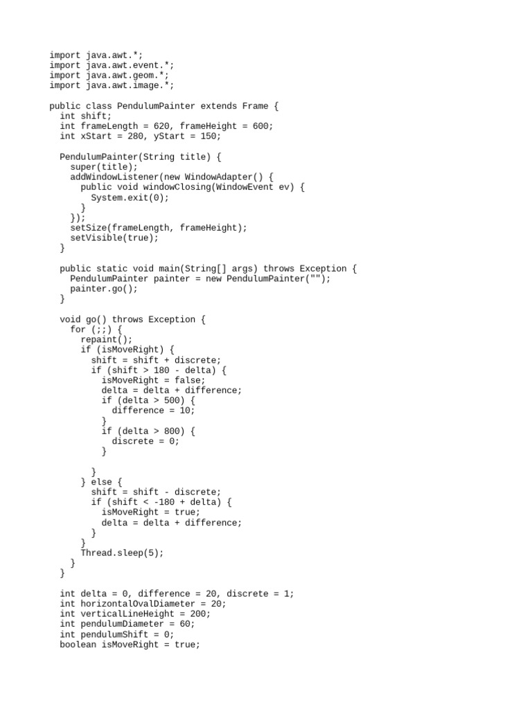 MathematicalРendulum РешетниковаЛюда | PDF | Computer Programming | Systems Engineering