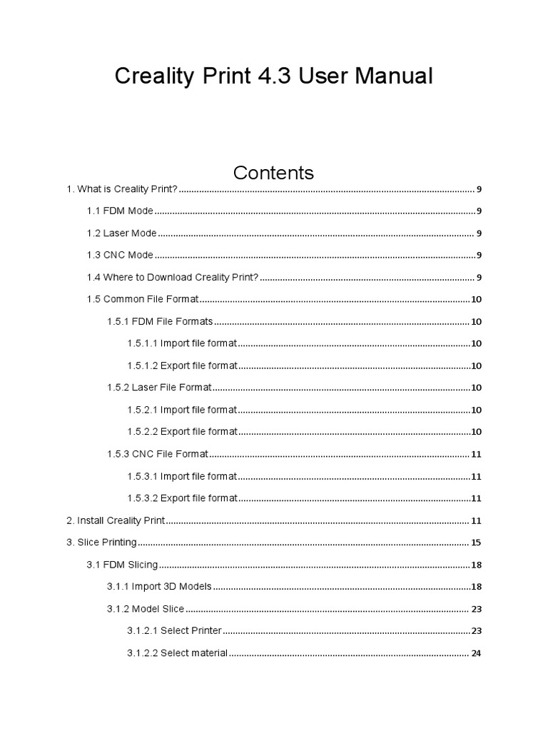 Creality Print 4.3 User Manual | PDF | Login | Qr Code