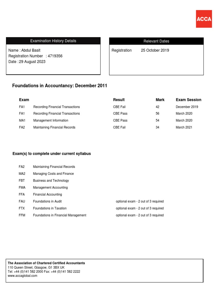 Exam History Transcript 5683601401977165940 | PDF