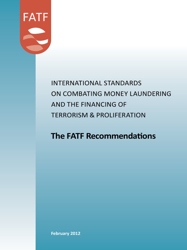 FATF Revised Recommendations | PDF | Money Laundering | Terrorism Financing