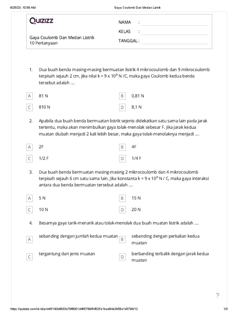 Quizizz - The World's Most Engaging Learning Platform | PDF