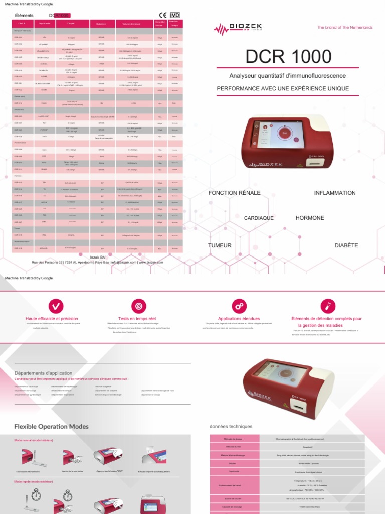 DCR1000-2019-9 Biozek FR | PDF | Medical Specialties | Glands
