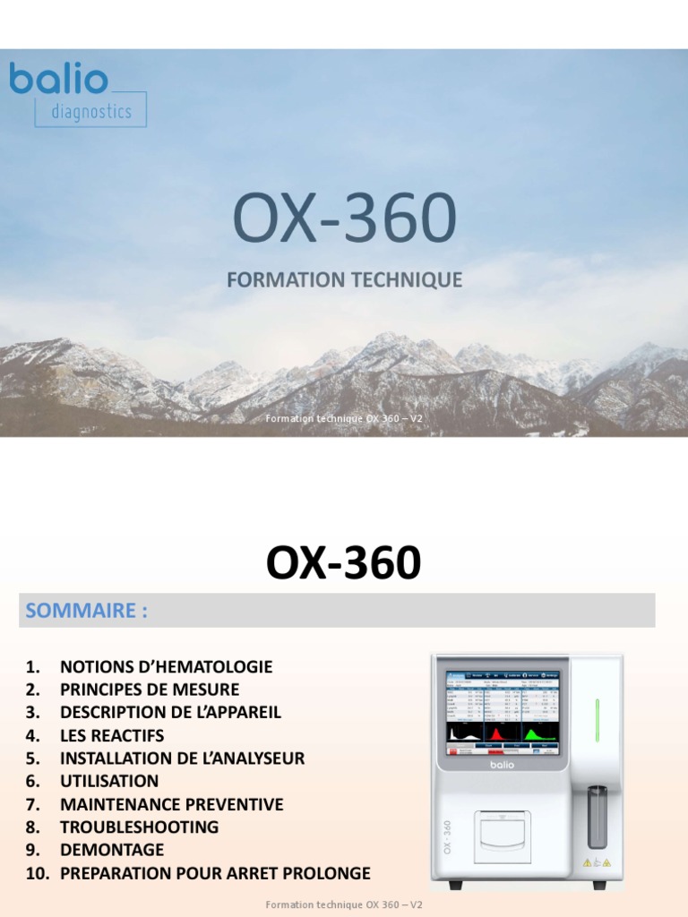 Formation Technique OX 360 - Hématologie | PDF | Globule blanc ...