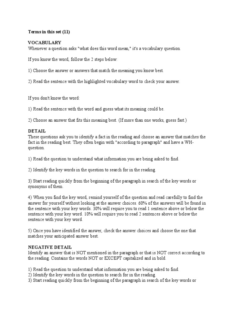 Strategies Notefull Reading | Download Free PDF | Grammatical Number ...