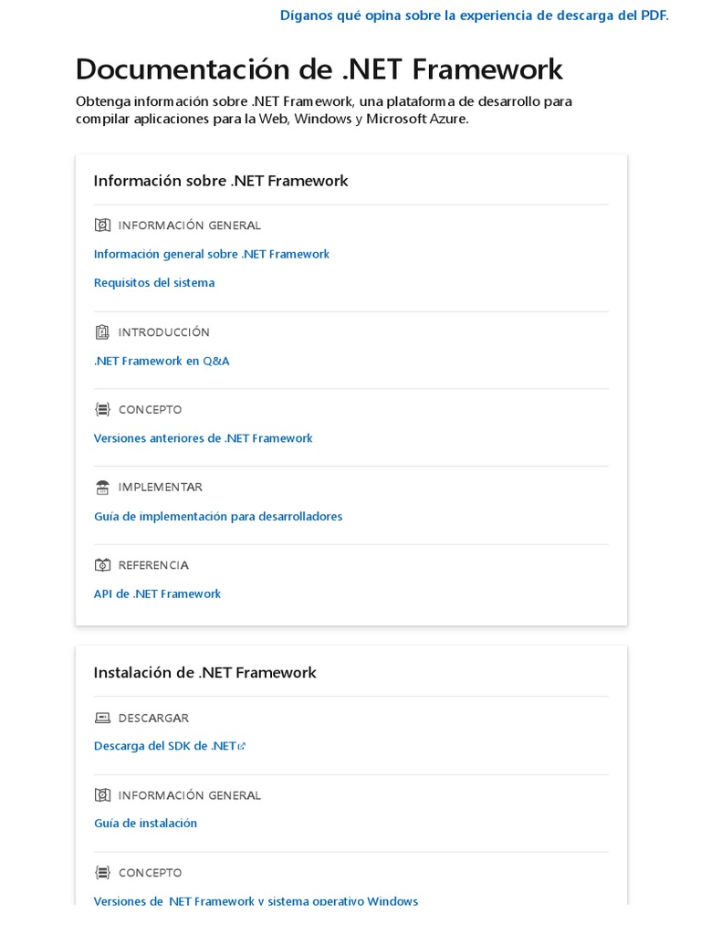 Dotnet Framework | PDF | .NET Framework | Windows 10 Dotnet Framework | PDF | .NET Framework | Windows 10