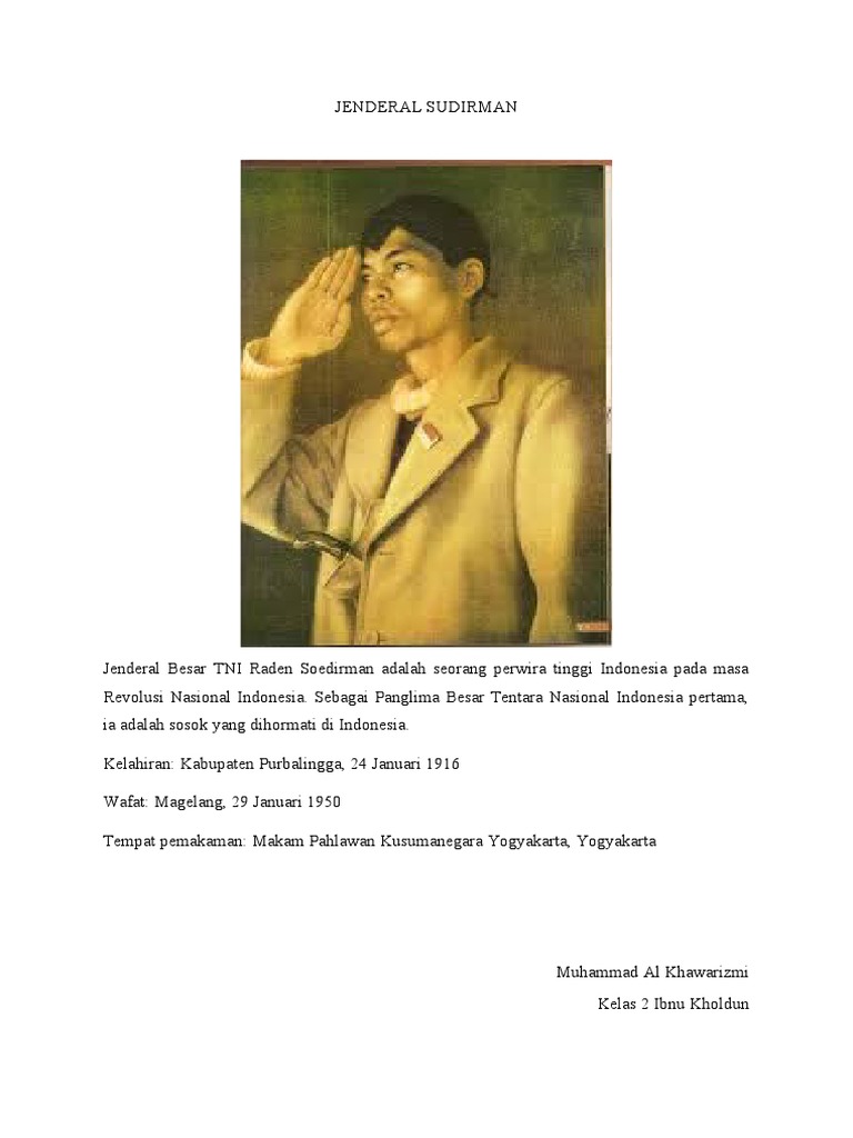 JENDERAL SUDIRMAN | PDF