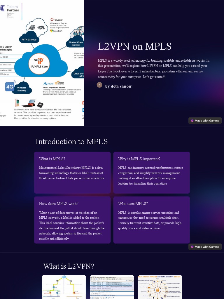 L2VPN On MPLS | PDF | Networking | Multiprotocol Label Switching