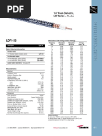 LDF4-50A Cable Specifications Guide | PDF | Electrical Connector ...
