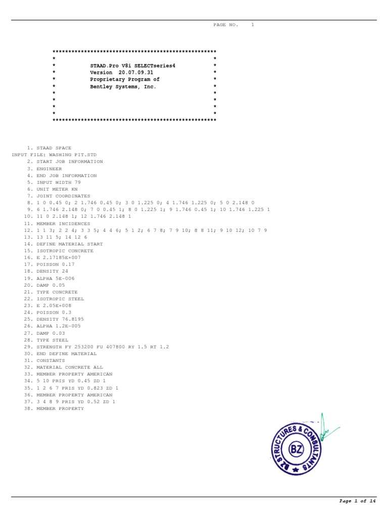 Final Design Report | PDF | Stiffness | Column