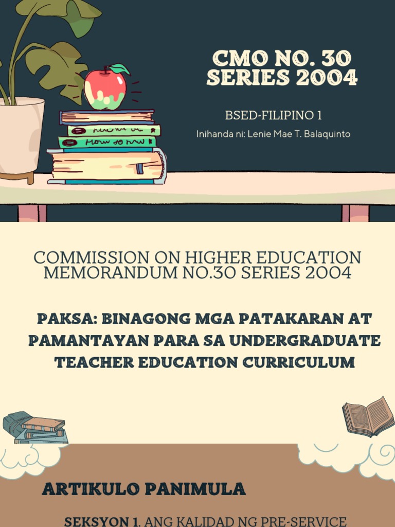 2.) Balaquinto - Cmo No.30 s.2004 | PDF