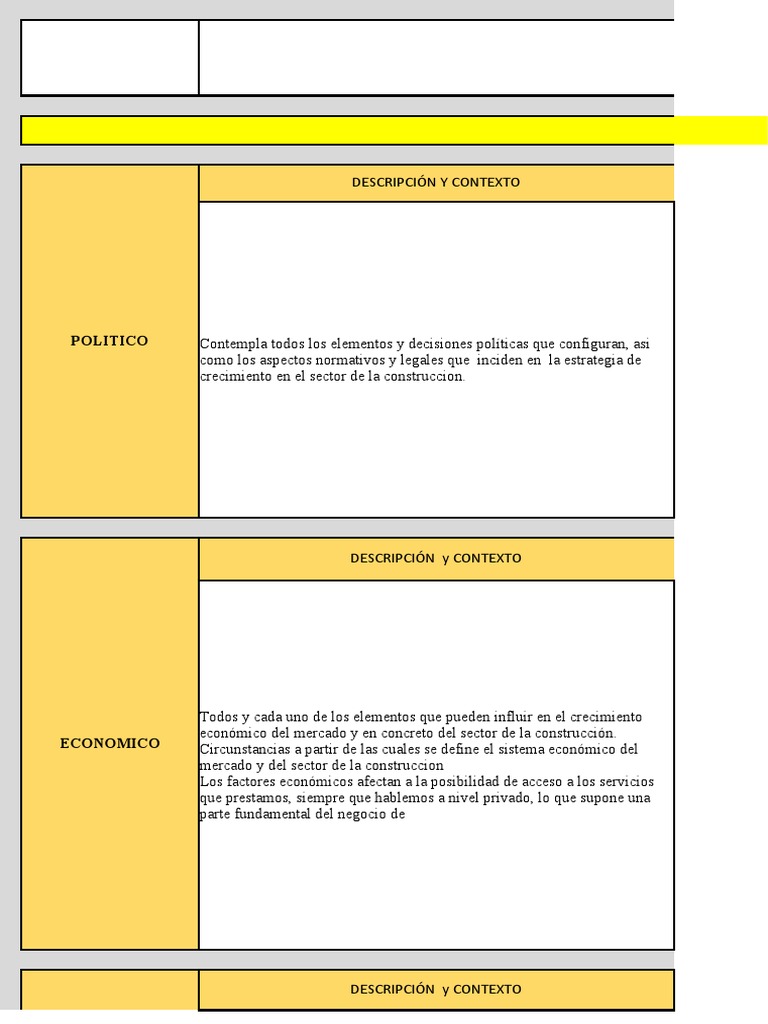 Ejemplo Mapa de Contexto y Partes Interesadas | PDF | Business ...