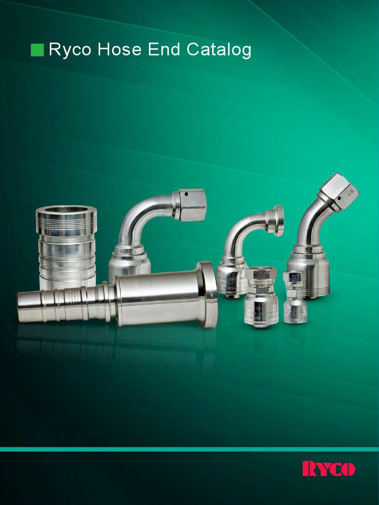 Ryco Hose Ends Catalogs | PDF | Manufactured Goods | Gas Technologies