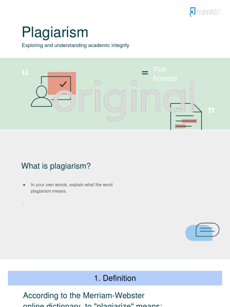 Plagiarism Lesson Questions | PDF | Plagiarism | English Mastiff