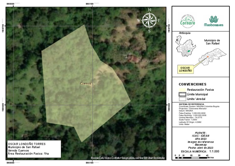 Mapa_San_Rafael | PDF | Geofísica | Cartografía