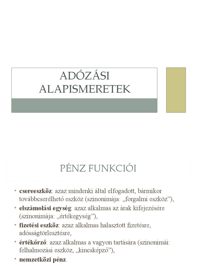 adó | PDF