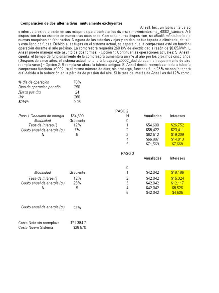 Analisis Del Valor Presente | PDF