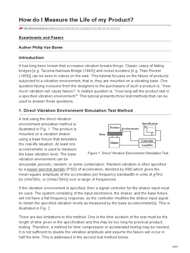 How Do I Measure The Life of My Product | PDF | Deformation ...
