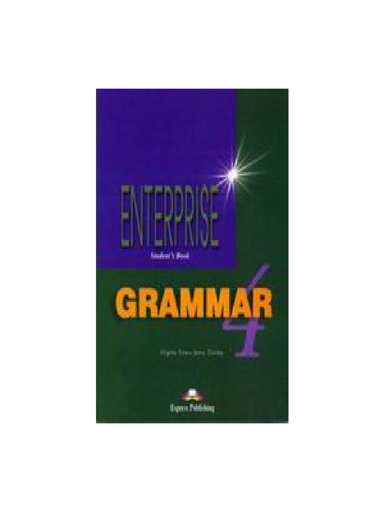 Enterprise 4 Grammar | PDF