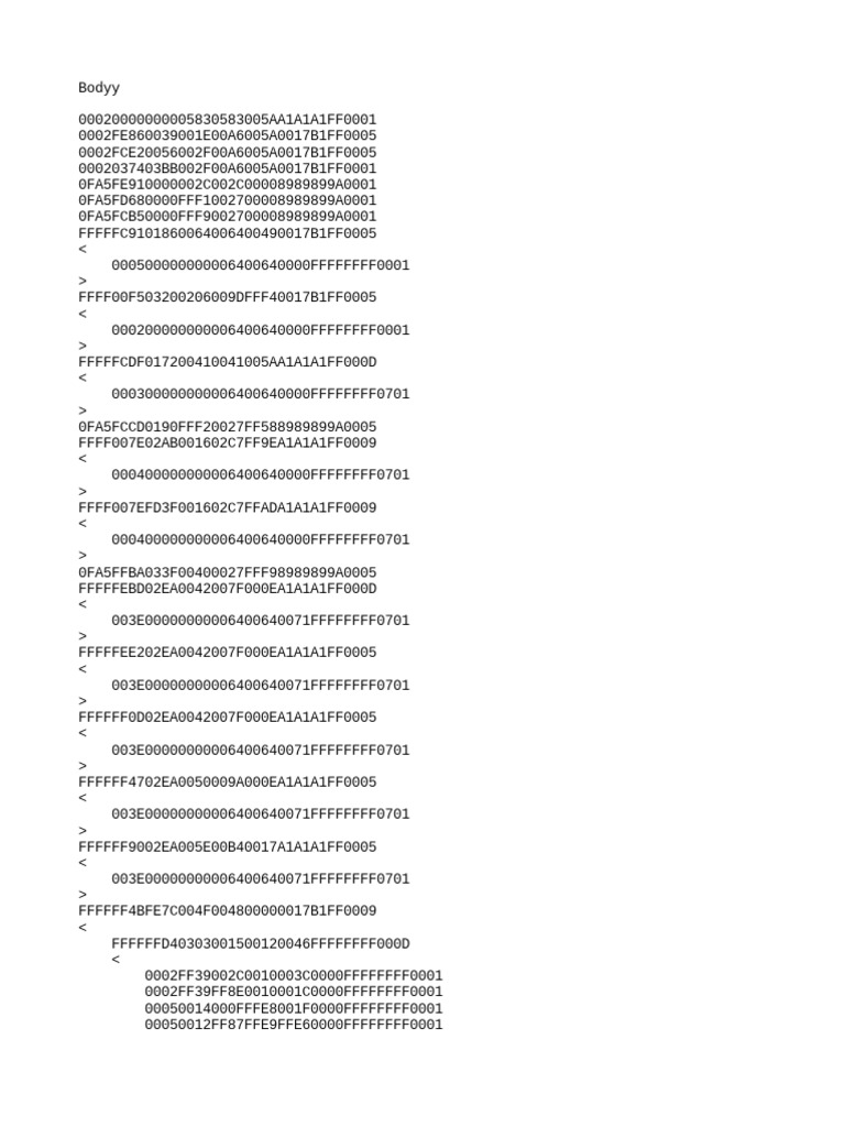 Hexadecimal Data Analysis | PDF | Finance & Money Management | Home & Garden