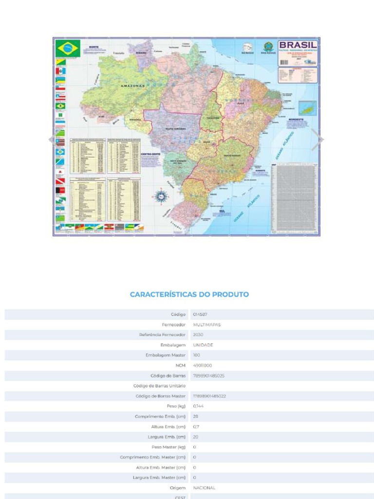 Mapa Rod. | PDF