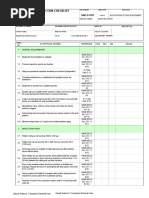 Monthly Safety Colour Coding Chart | PDF