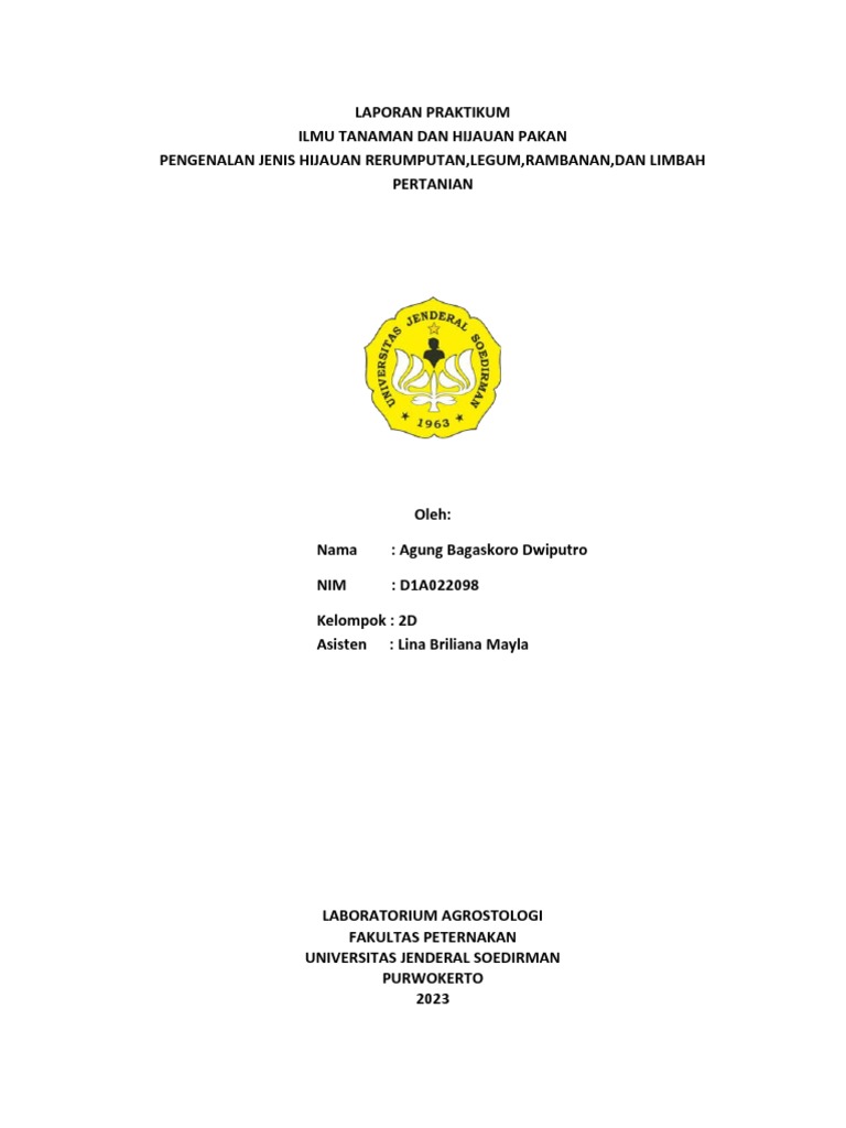Jenis Rambanan Pakan Kambing | PDF | Kesehatan Holistik