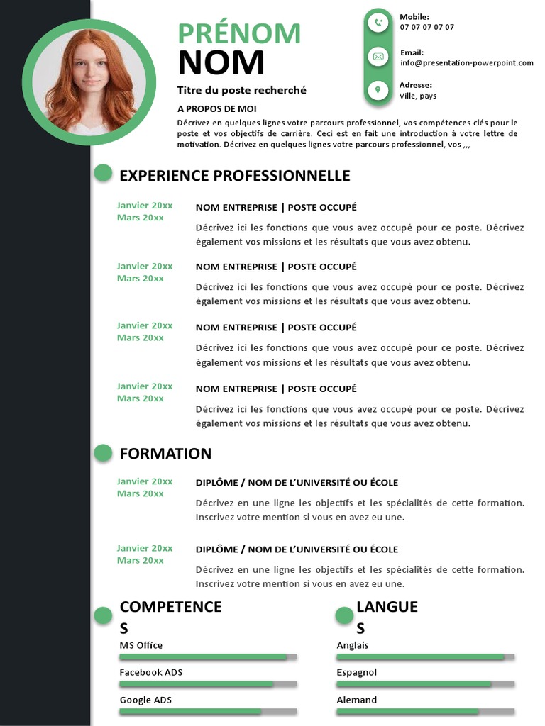 Presetation-Powerpoint Com Cv4 | PDF